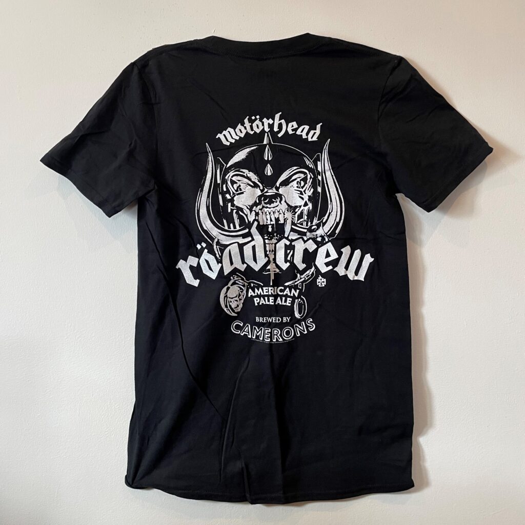 Motörhead Road Crew Pint Glass – Camerons Brewery Store