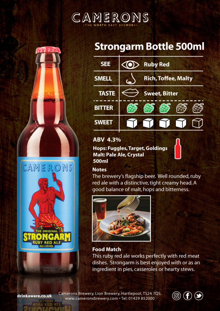 CAMERONS PRODUCTS – Camerons Brewery Store