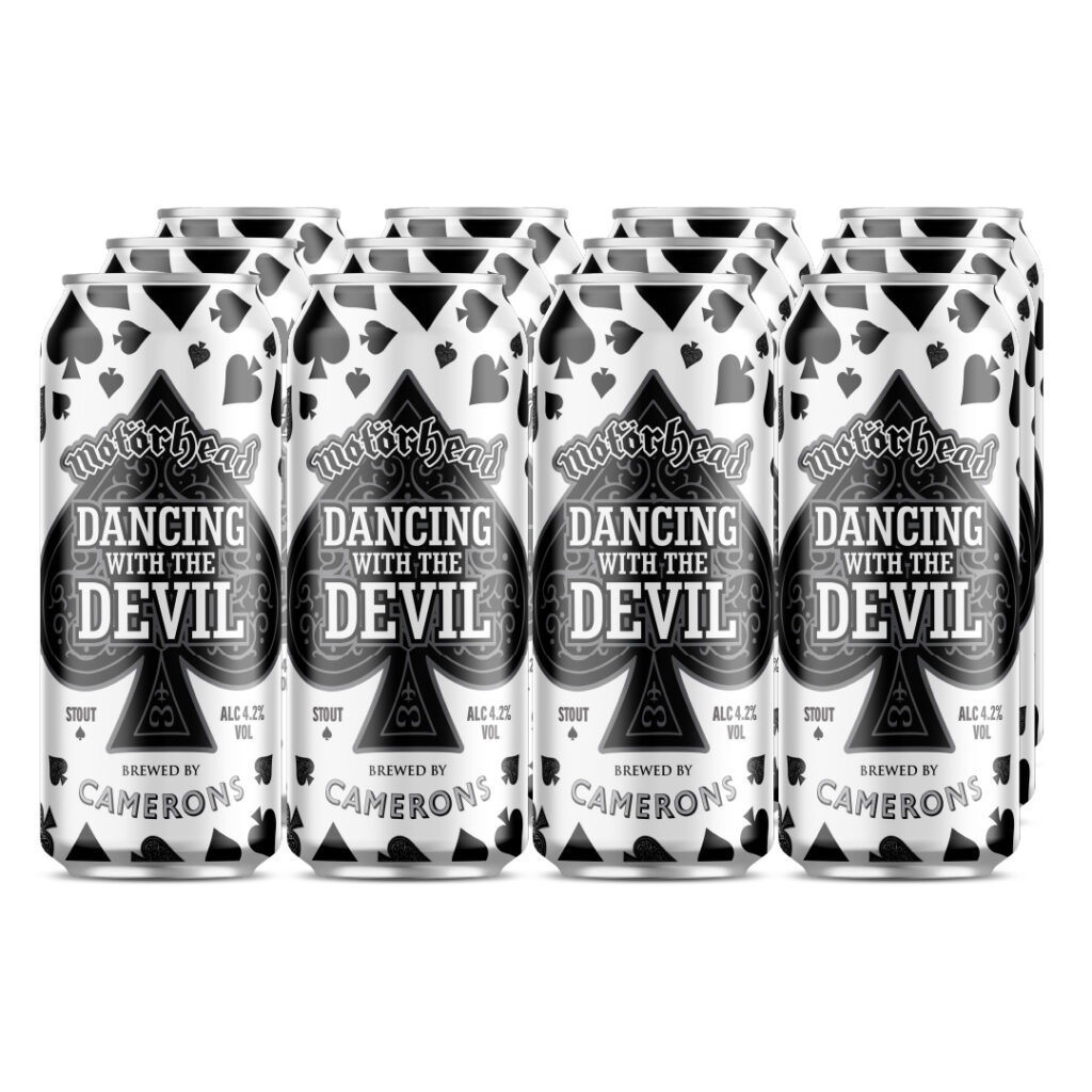 Dancing With The Devil 12x440ml Can Case – Camerons Brewery Store